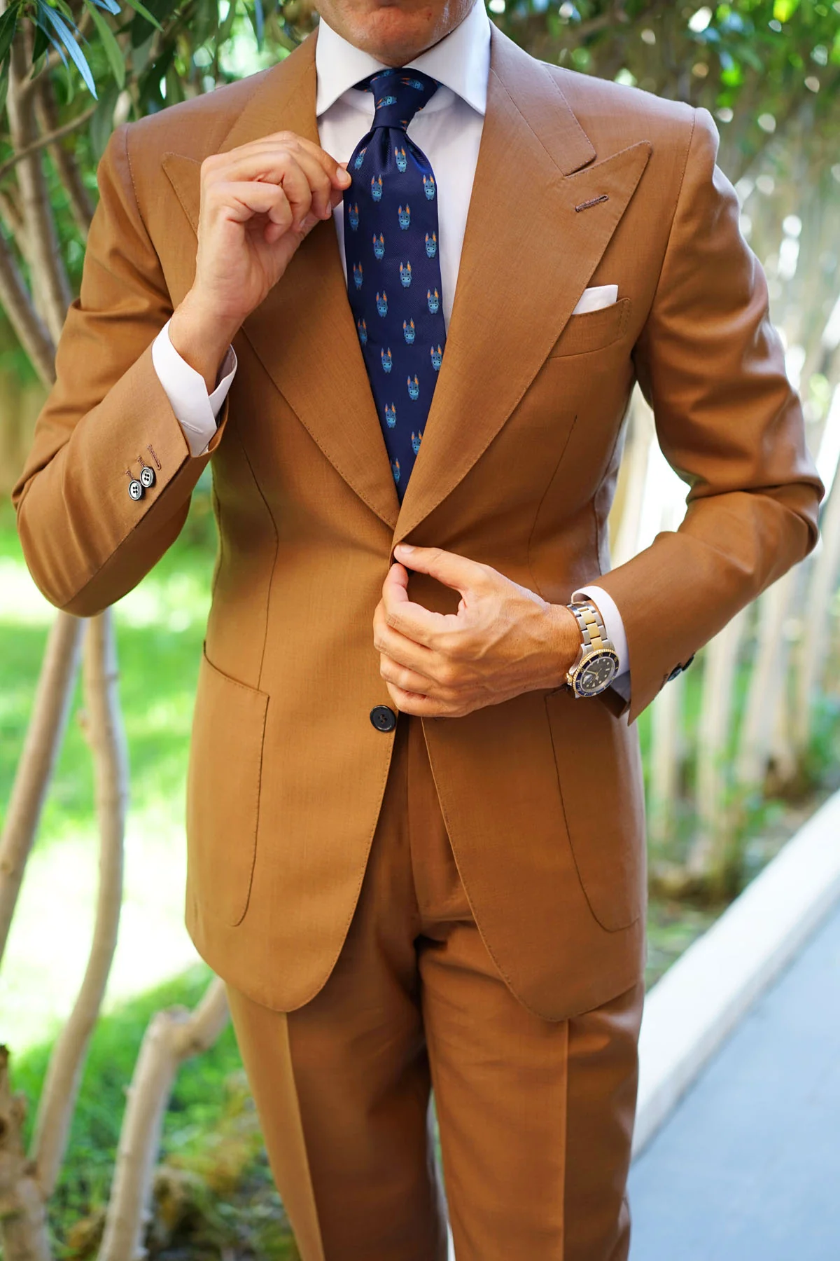 Blue Donkey Tie - OTAA
