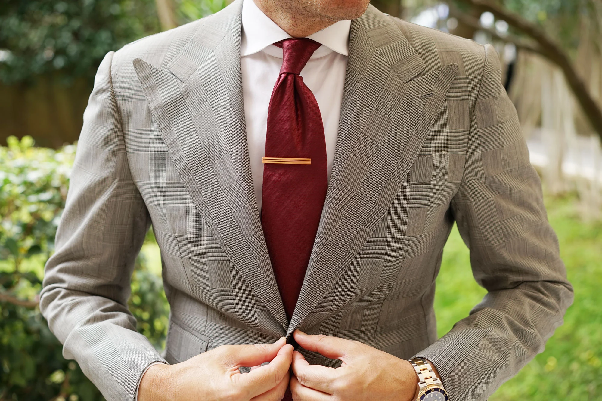 Sinatra Antique Copper Tie Bar - OTAA
